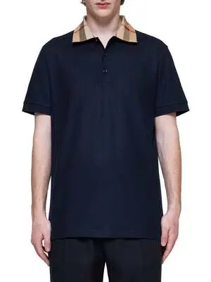 Burberry Polo In Cotone - Multicolor