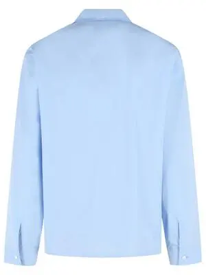 JIL SANDER Light Cotton Shirt - Blue
