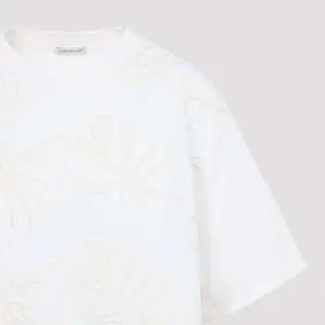 Moncler Short Sleeve Embroidered T-shirt