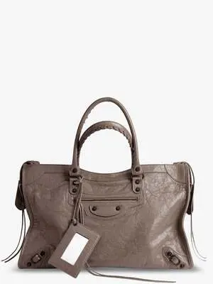 Balenciaga Le City Bag L Leather Handbag - Multicolor