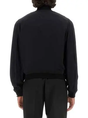 Versace Reversible Baroque Sea Bomber Jacket - Multicolor