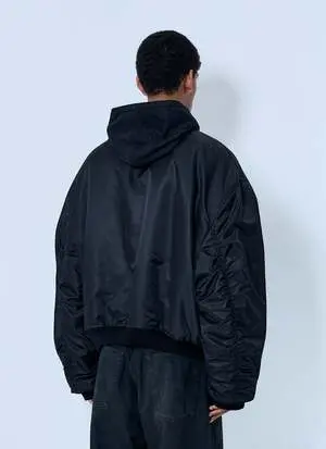 Balenciaga Hooded Bomber Jacket