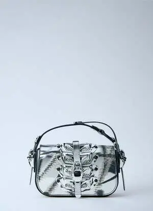 INNERRAUM Object C02 Handbag With Metallic Embellishments