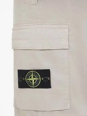 Stone Island Organic Cotton Cargo Trousers