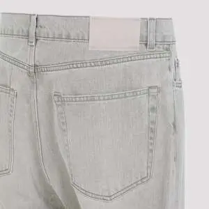 Our Legacy First Cut Jeans Olive Breeze Wash Grey - Multicolor