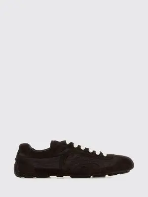 Prada Calf Leather Taurus Sneakers - Multicolor