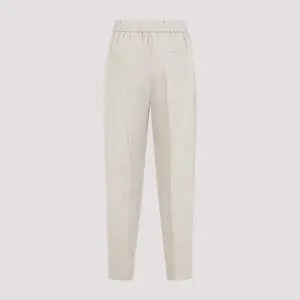 Peserico Rafia Linen Pants - Multicolor