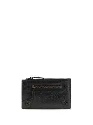 Balenciaga Balenciaga Women Le City Long Card Holder Black