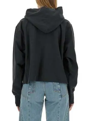 MAISON MARGIELA Cotton Hoodie - Black