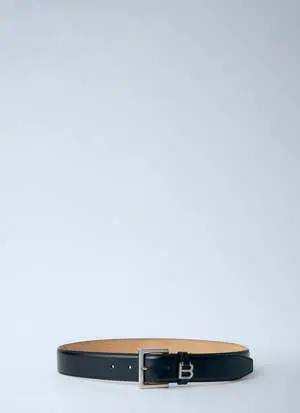 Balenciaga Hourglass Belt - Black