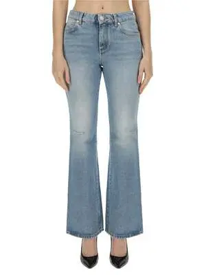 Balmain Flare Fit Jeans - Blue