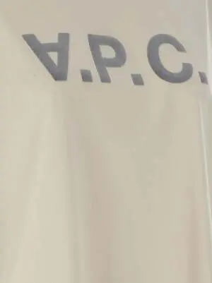 A.p.c. Oversize Grand Vpc Cotton T-shirt - Cream
