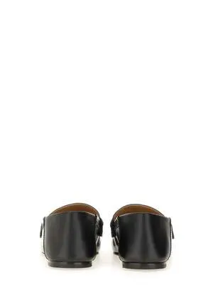 Jacquemus Moccasin Carre Loafers - Black