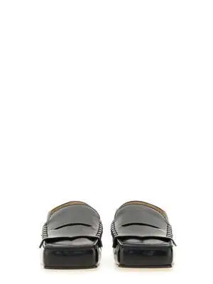 Jacquemus Moccasin Carre Loafers - Black
