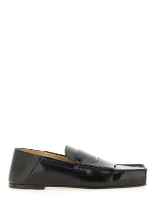 Jacquemus Moccasin Carre Loafers - Black