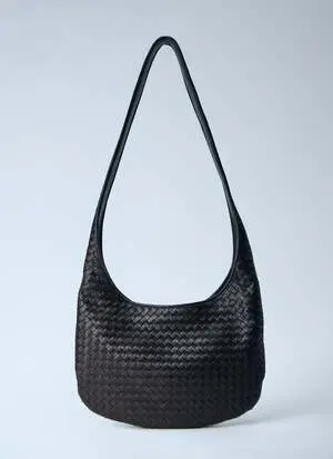 Bottega Veneta Medium Intrecciato Hobo Bag - Brown