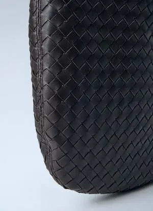 Bottega Veneta Medium Intrecciato Hobo Bag - Brown