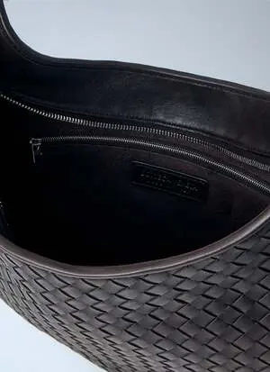 Bottega Veneta Medium Intrecciato Hobo Bag - Brown