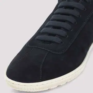 Giorgio Armani Goat Leather Lace-up Sneakers
