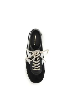 Dries Van Noten Suede Sneakers - Black