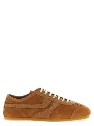 Dries Van Noten Suede Sneakers - Brown