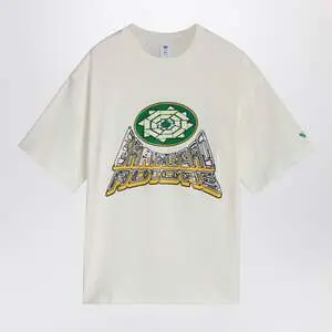 ADIDAS ORIGINALS X BRAIN DEAD Core T-shirt With Logo Print - White