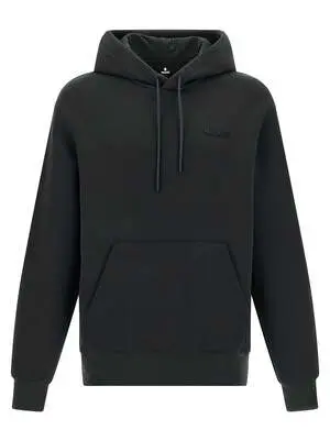 Mackage Krystian Cotton Blend Hoodie With Silicone Logo - Black
