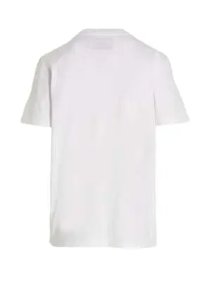 GOLDEN GOOSE Small Star Cotton T-shirt With Glitter Logo