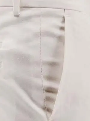 BOSS Cotton And Silk Blend Trousers