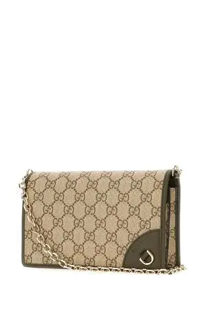 Gucci Monogram Chain Wallet