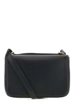 Gucci Black Leather Crossbody Bag With Gold Tone Horsebit Detail - Multicolor