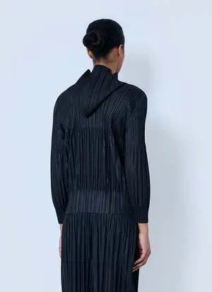 Issey Miyake Zip-up Pleated Jacket