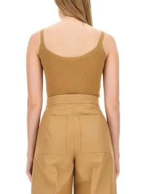 Max Mara Gallura Knit Top - Cream