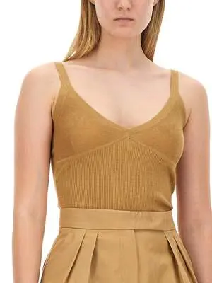 Max Mara Gallura Knit Top - Cream