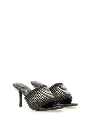 Alexander Wang Sabot Heiress Mules - Black