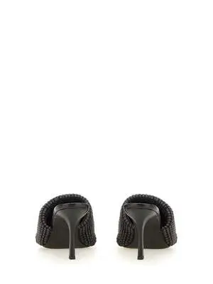 Alexander Wang Sabot Heiress Mules - Black