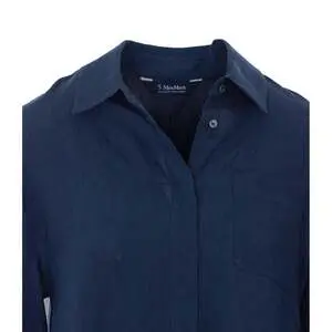 Max Mara Linen Shirt - Blue