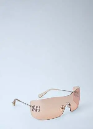 Miu Miu B53s Sunglasses - Silver