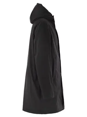 Herno Hooded Padded Parka - Black
