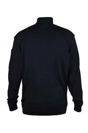 C.P. COMPANY Half-zip Knit Pullover With Lens Detail