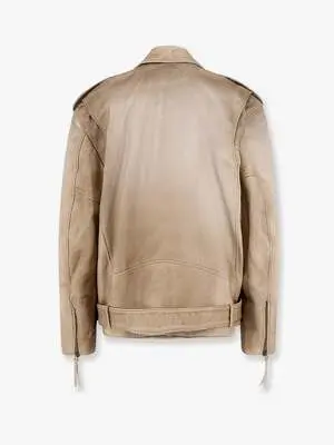 GOLDEN GOOSE Phoebe Leather Jacket - Multicolor