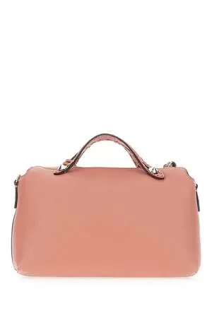 Fendi Textured Top Handle Bag