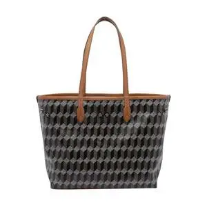 AU DEPART N° 47 Tote Bag In Monogram Canvas And Calfskin