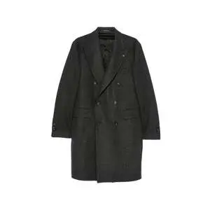 Tagliatore Checked Outerwear For Men