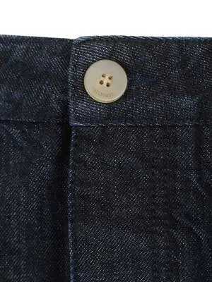 Jacquemus Curved-fit Denim Trousers - Blue