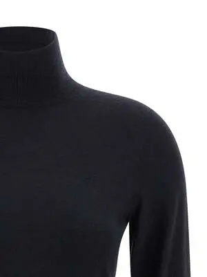 Max Mara Meana Cashmere Turtleneck - Blue