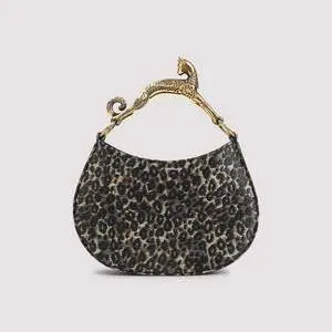 LANVIN Cat Handle Hobo Bag - Black