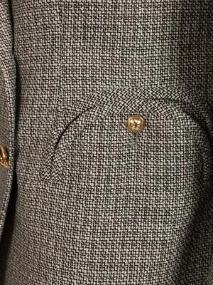 BLAZÉ MILANO Double Breasted Textured Blazer