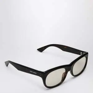 Saint Laurent Tortoiseshell Acetate Sunglasses - Black