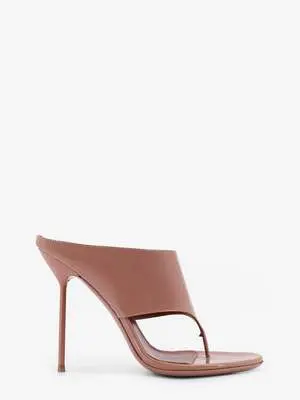 Paris Texas Lidia Patent Leather Thong Sandals - Multicolor